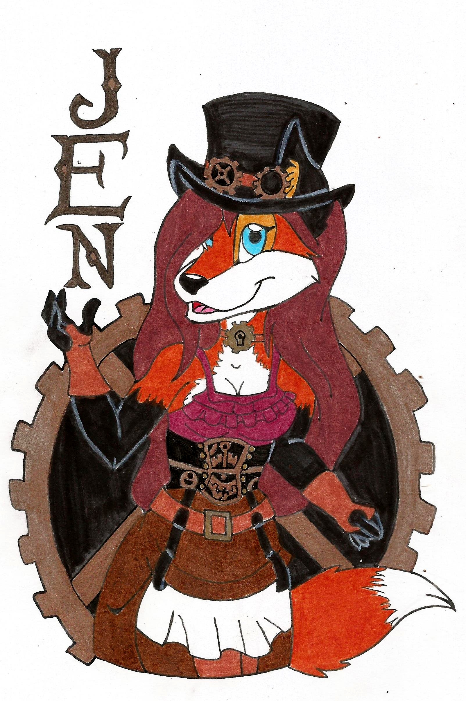 Jen Wild Nights Badge 2015 by JenSwiftpaw