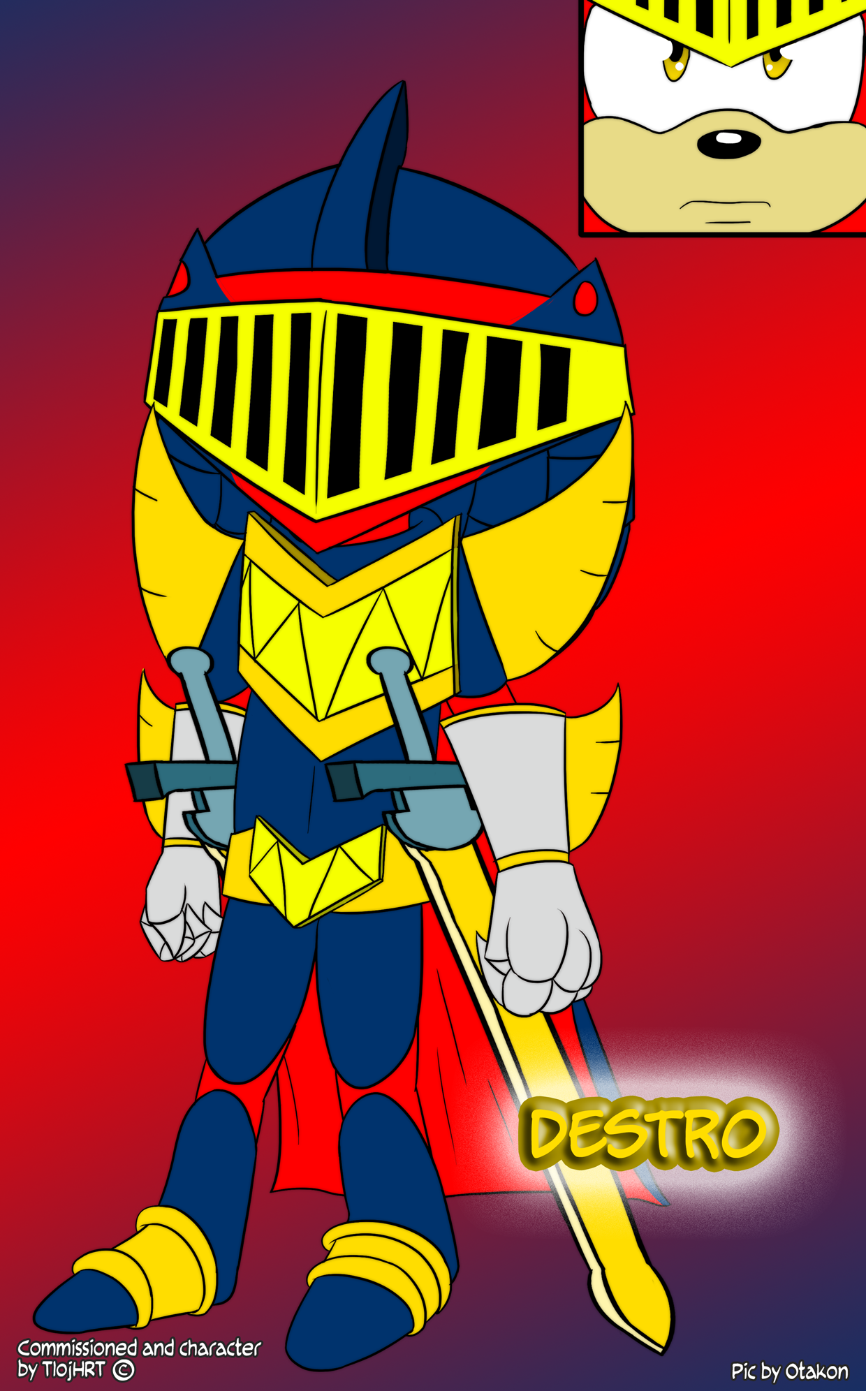 Commission character: Destro by Otakon