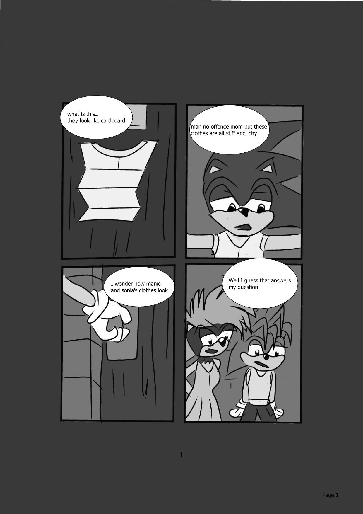 sonic underground comic page 3 final by palmtree28