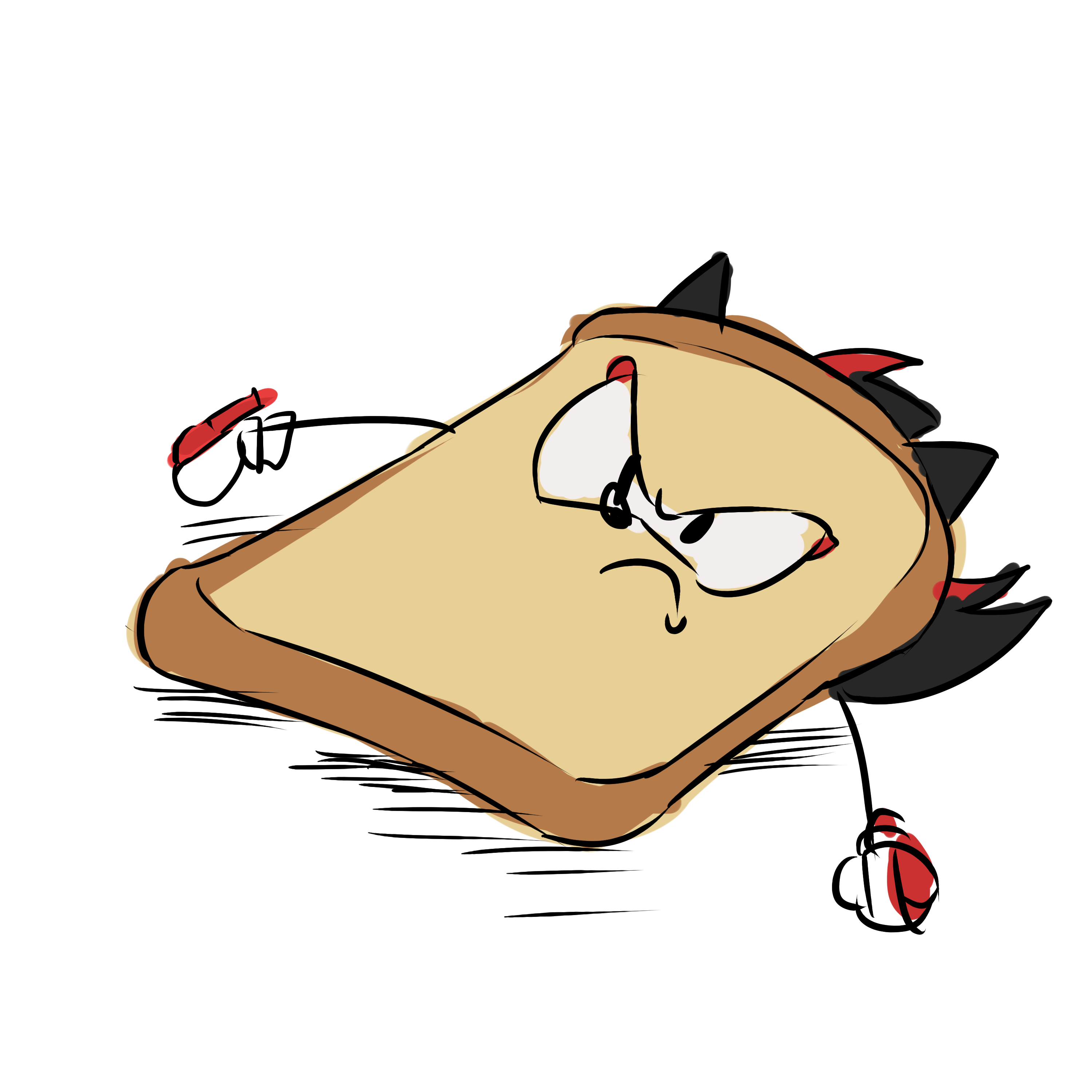 Bread shadow by soina