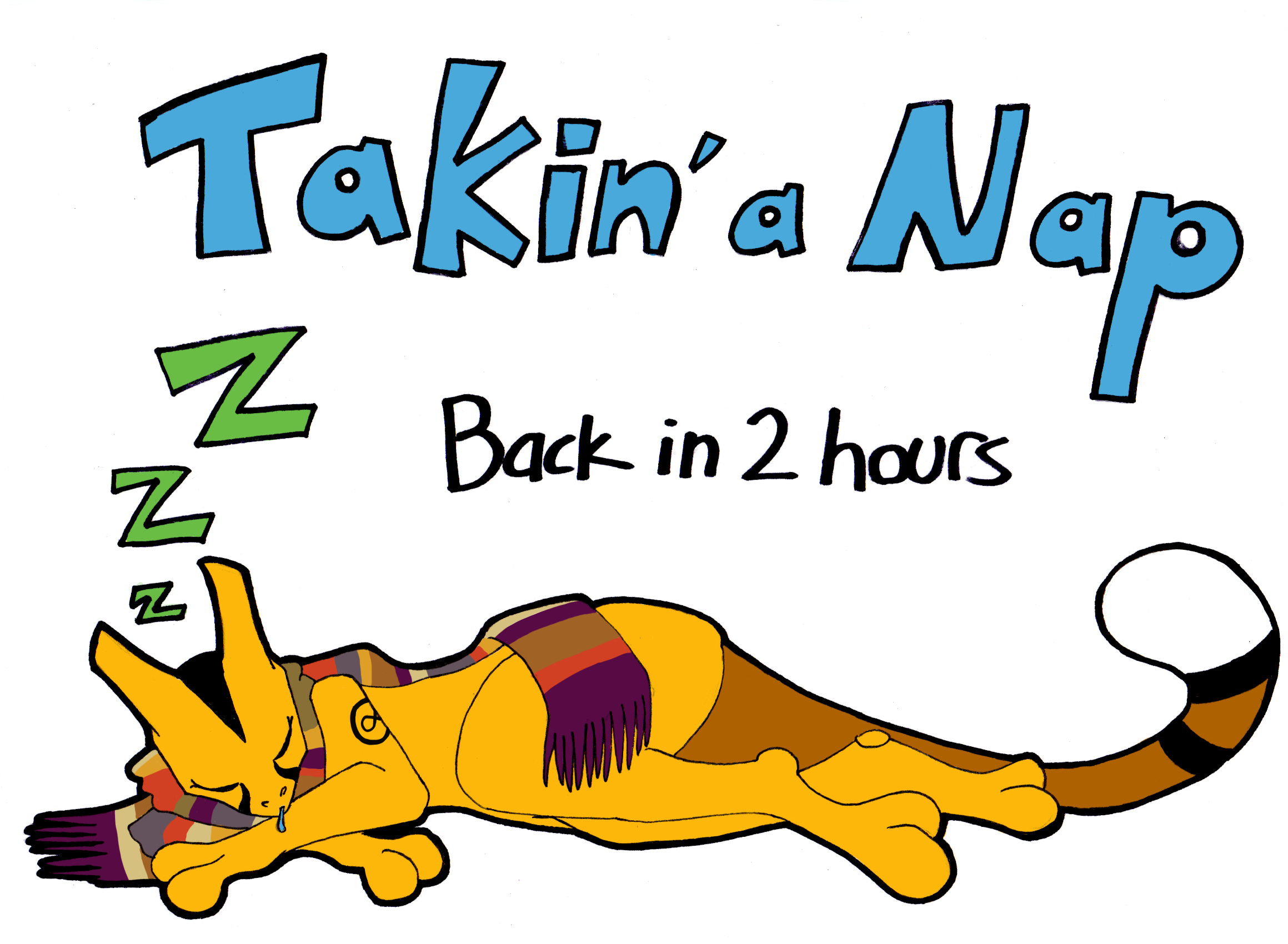 AFK table signs by floppybelly