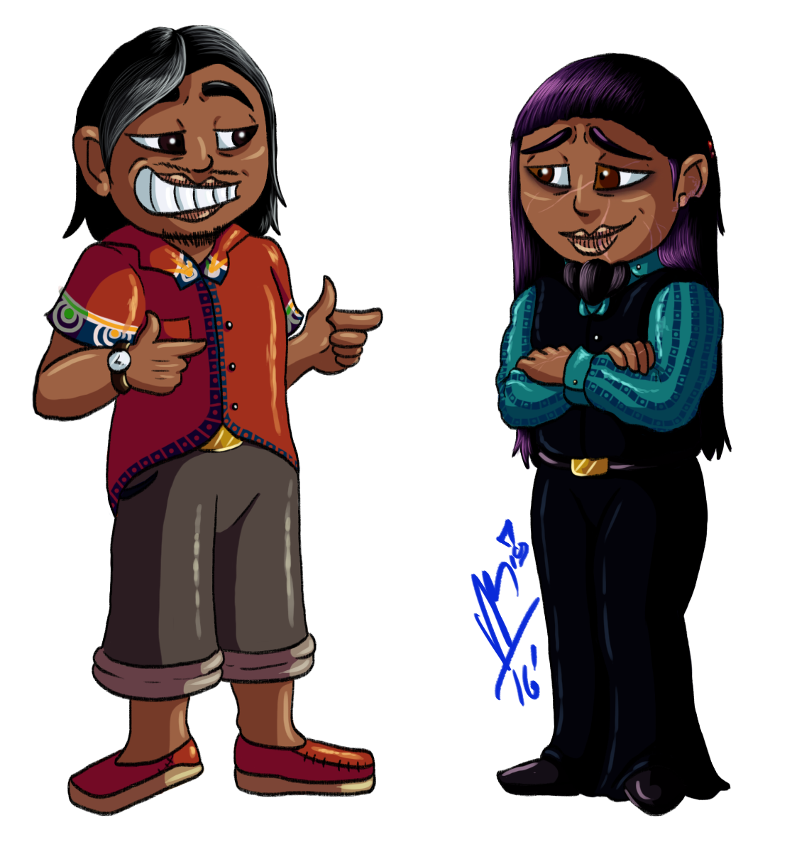 Modern Chibis by Matlalihuitl