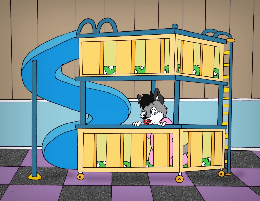 2 levels crib by Loupy