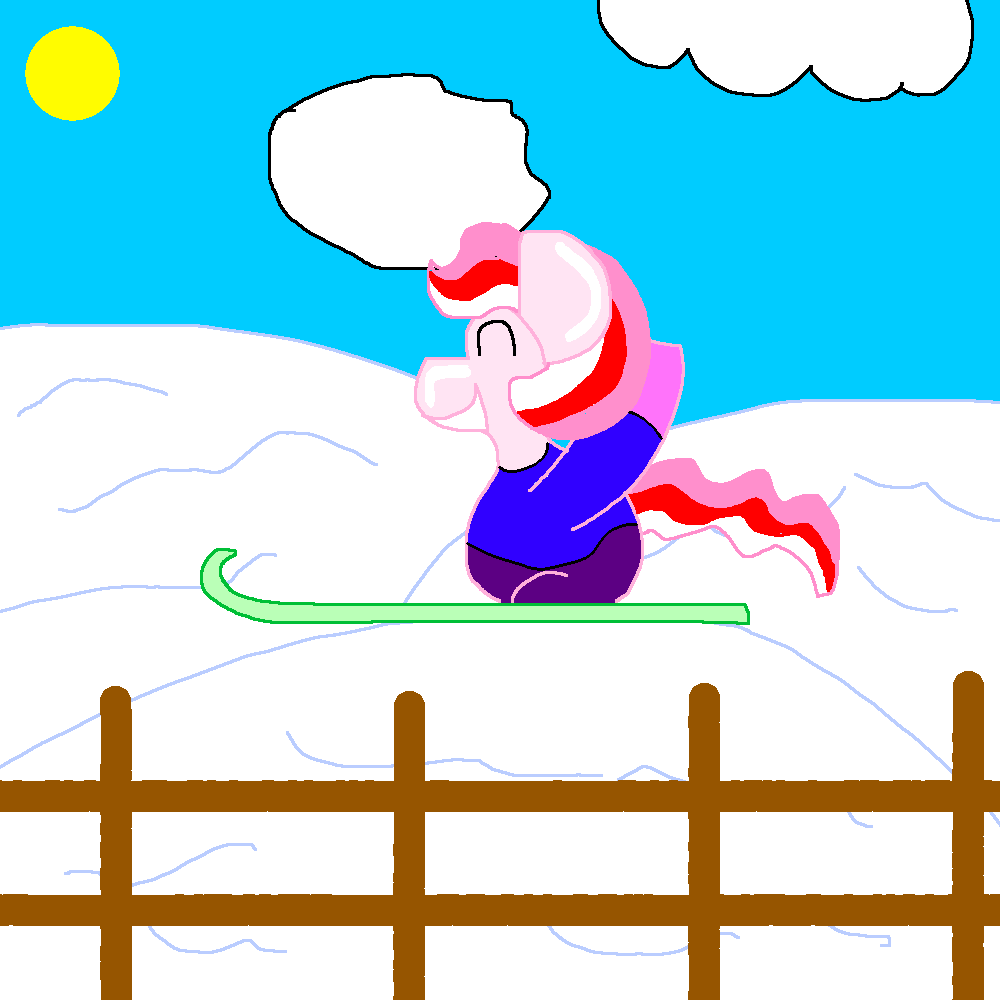 MLP Yu-Gi-Oh Card Art MLP Pearly Snow'el by MasterMarik