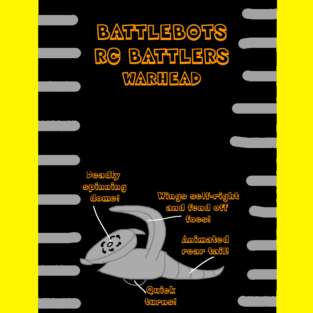 Warhead RC Battlers Toy Design Concept by MasterMarik