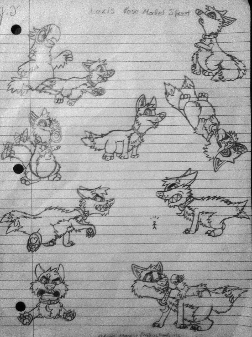 Lexis Poses by JoshuaBlueMacaw