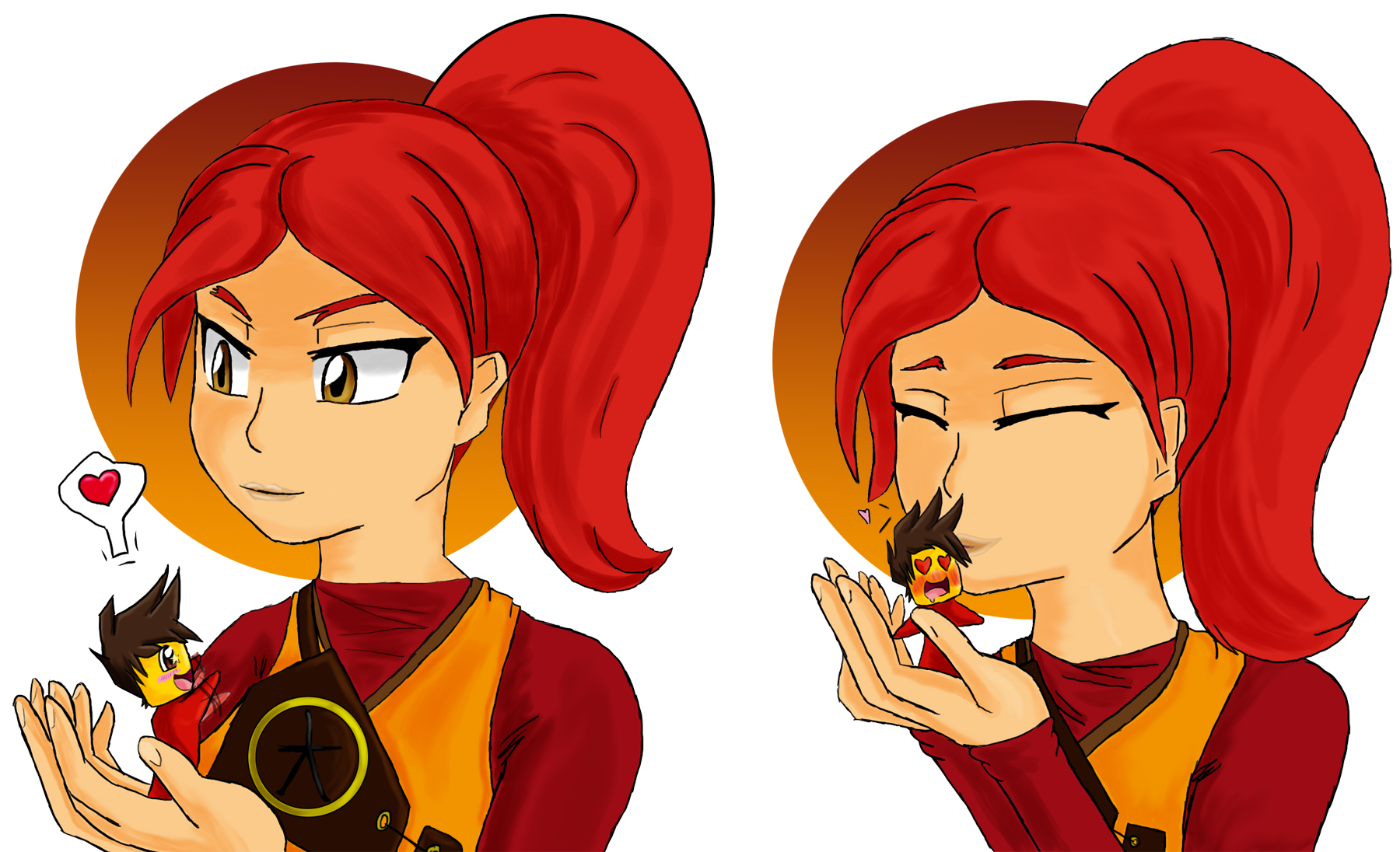 Kailor: A small kiss please?! by CoconutJaguar