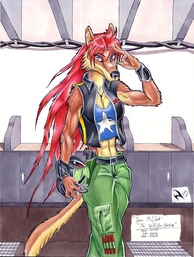 The Wolfstar Huntress by Wraith