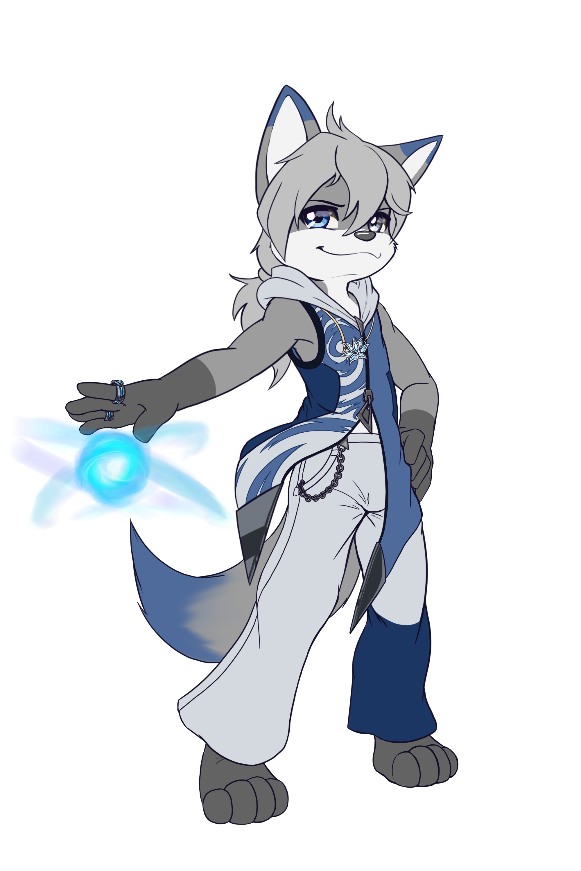 The Azure Gale [by] Kline by MaverickSkye