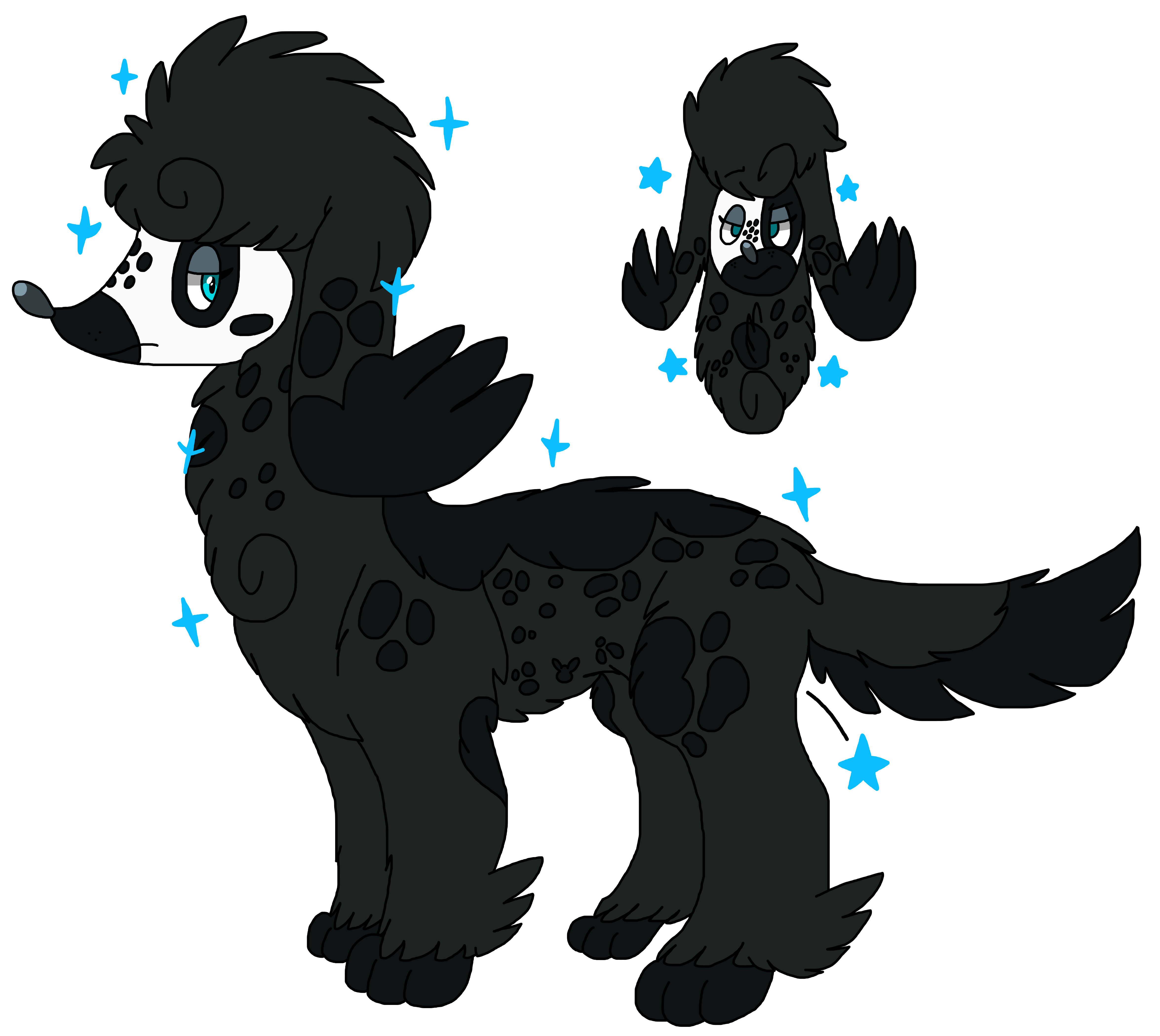 Poke The Shiny Furfrou by FluffRig
