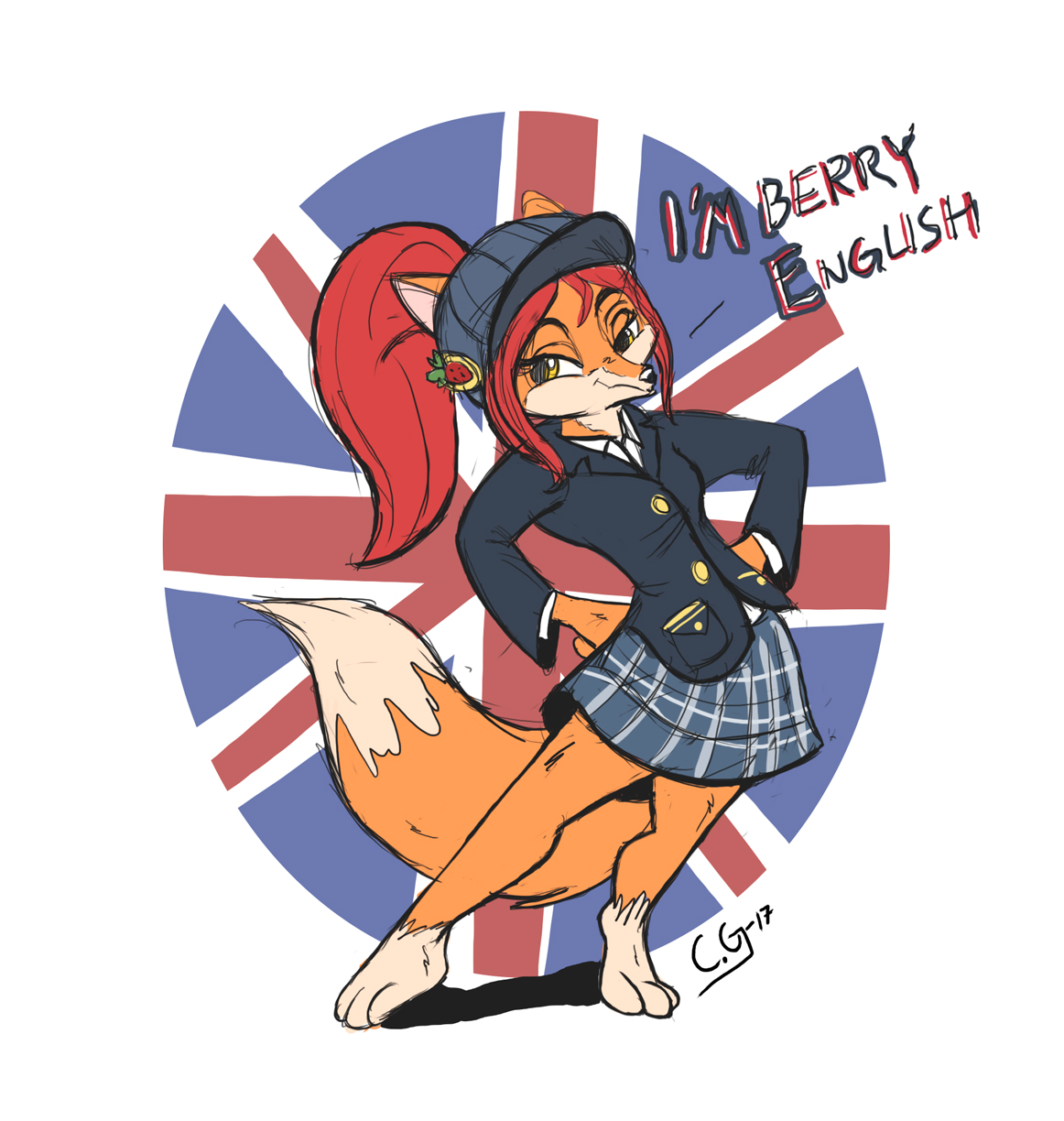 Berry English by CartoonGurra