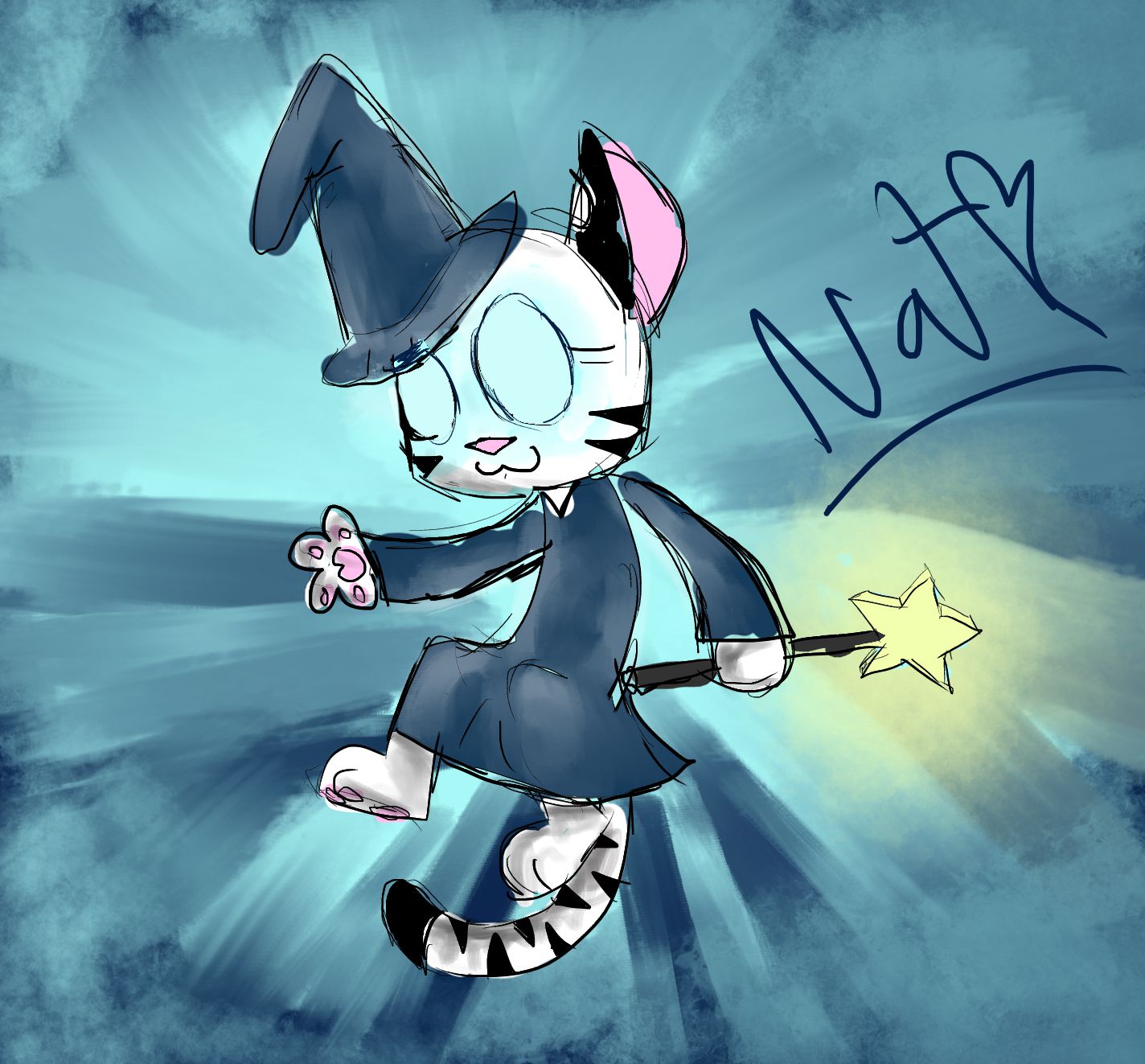 Tara is a wizard by cyborgdeer