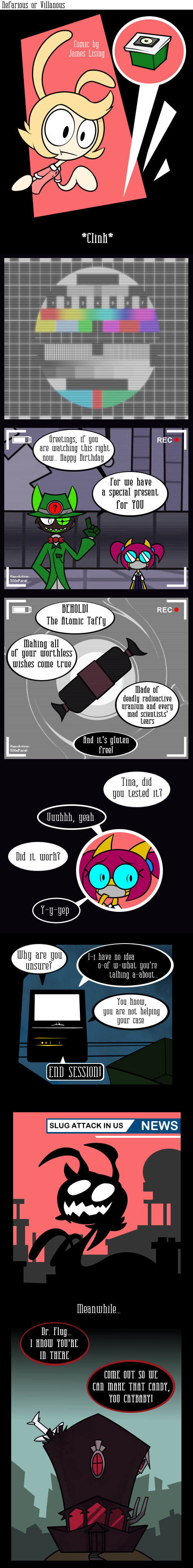 Villanous or Nefarious by Trinightroid