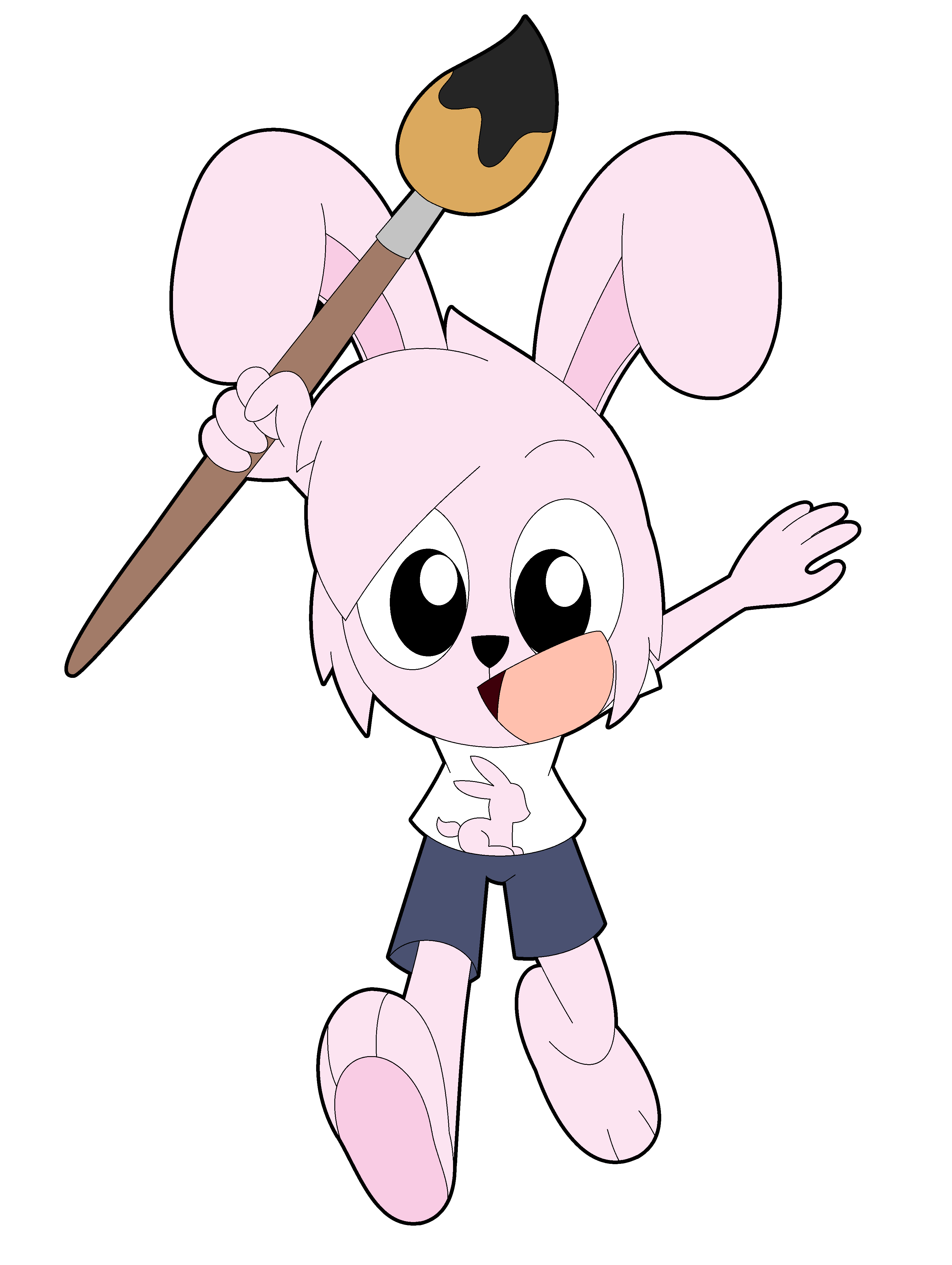 Inky Bunny doodles by PlayZone