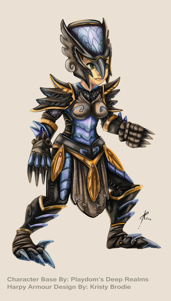 Harpy Armour by Dirtiran