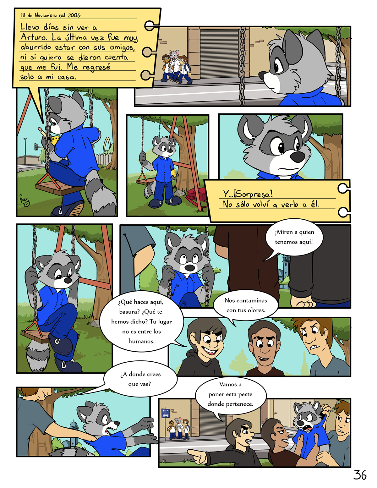 [ESPAÑOL] Art y Biro (número 1) by pandapaco