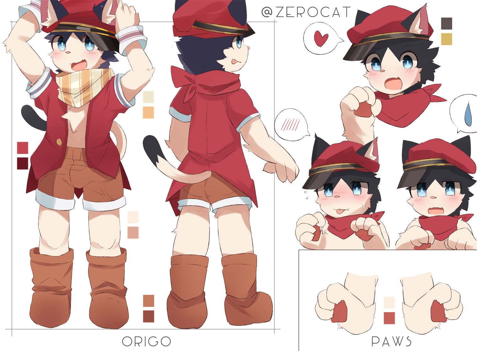 Commission for ZeroCat by Nekojita