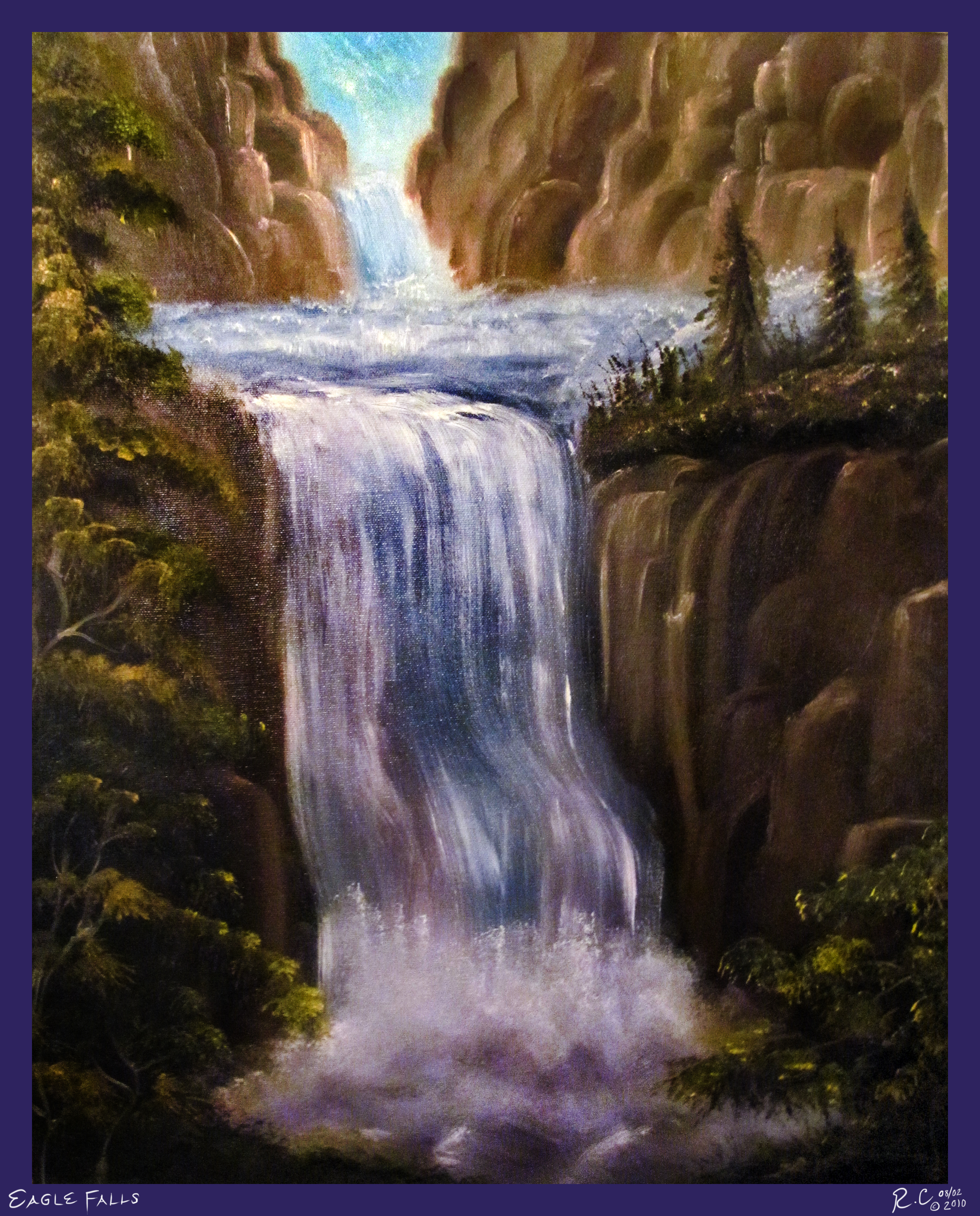 Eagle Falls by AzureParagon