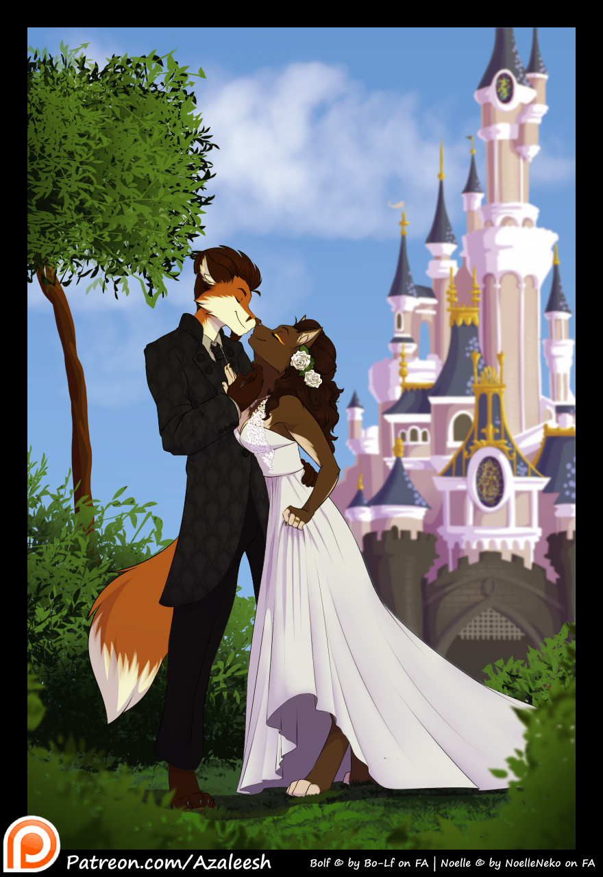 Wedding at Disneyland in Paris by BOLF