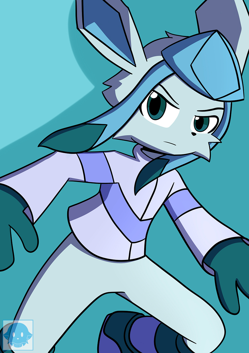Breeze the Glaceon by Zelmarble