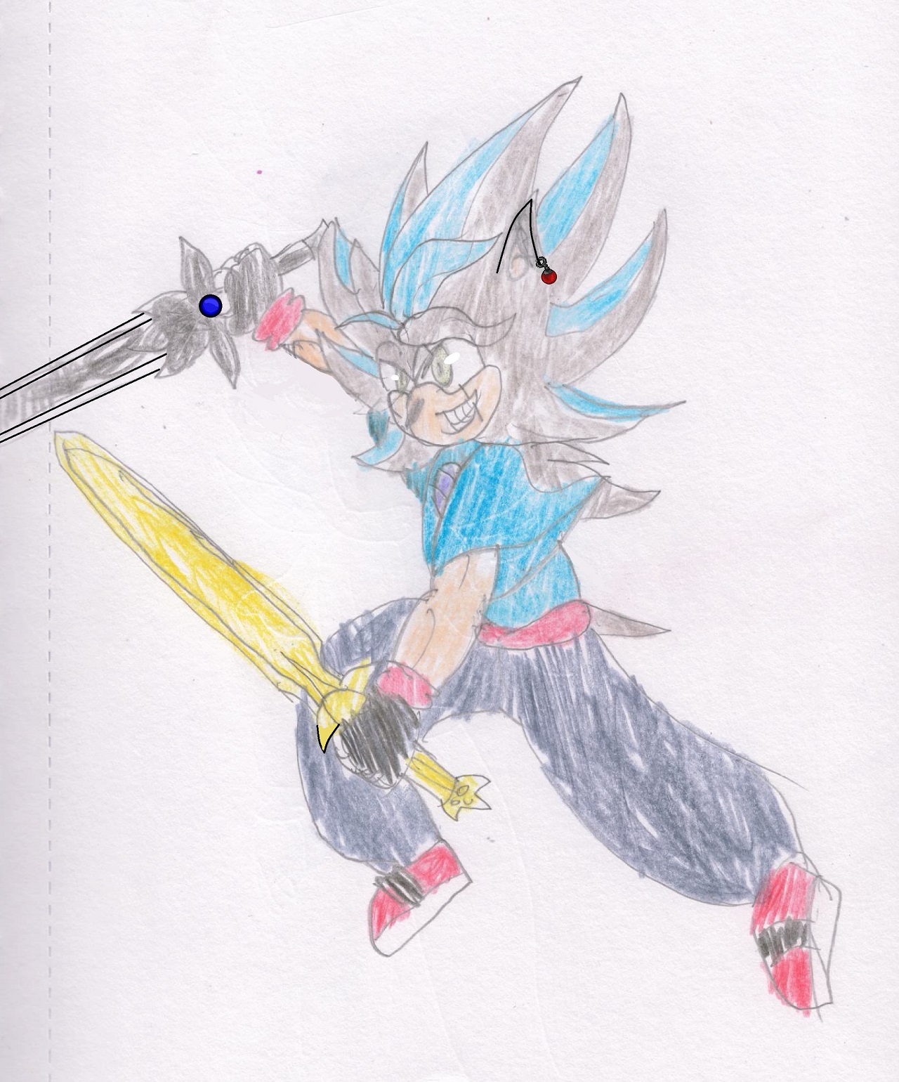 Satoshi the Hedgehog by TrueBladEdge