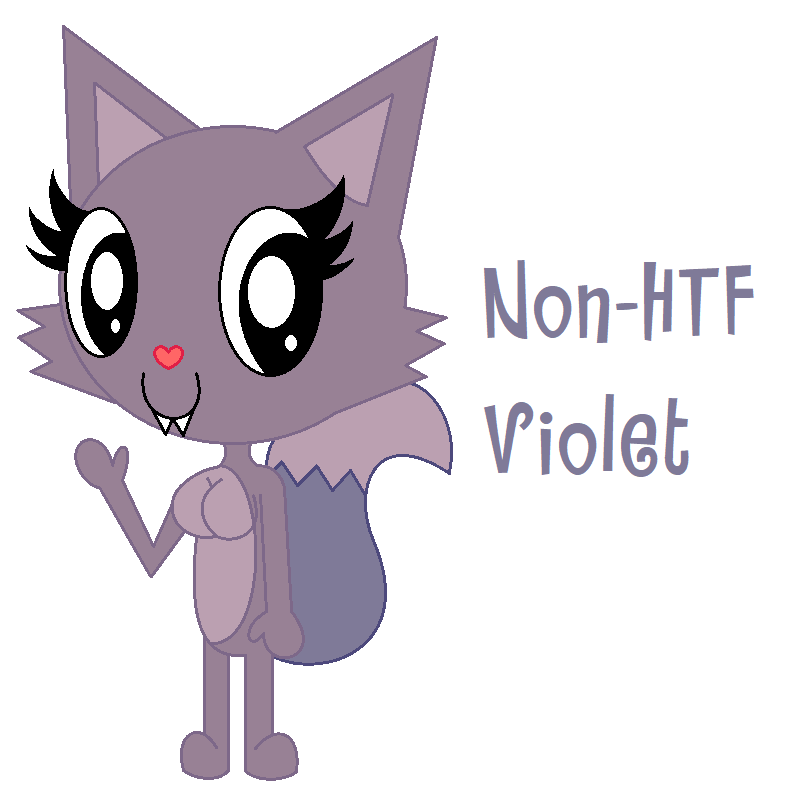 Non-HTF Violet by BluieTheFoxoid