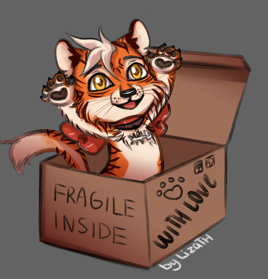 Fursona by OrangeStrippy