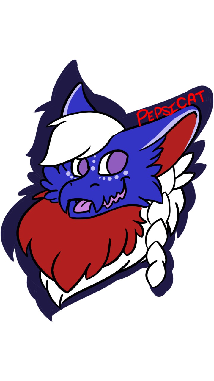 Pepsi Cat by ThatCatObsessedDemon