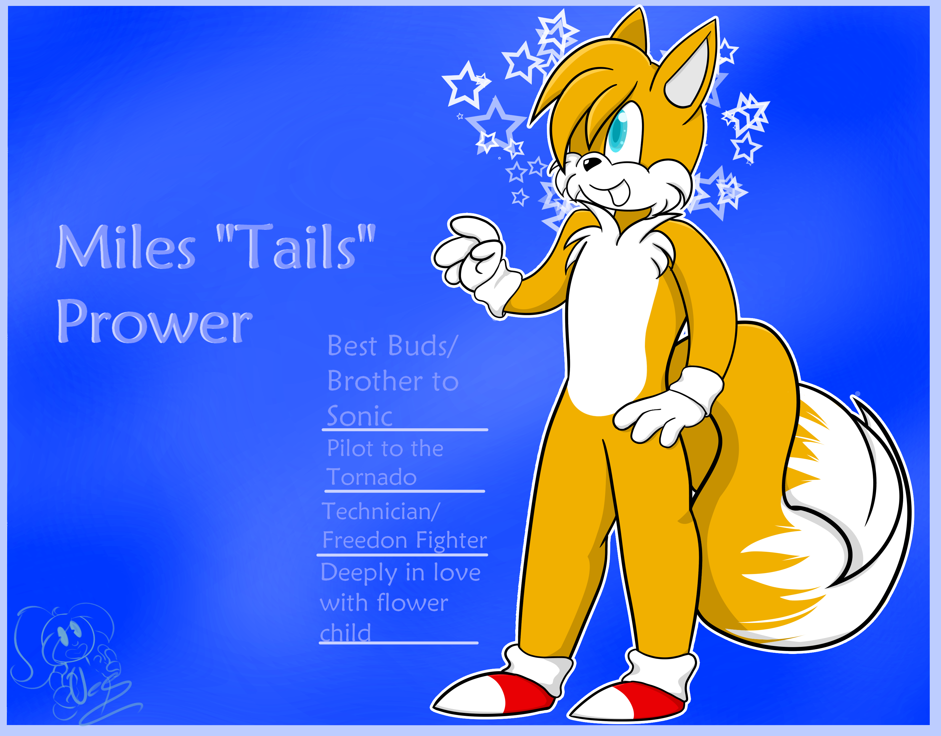 Miles "Tails" Prower by VeeMomo
