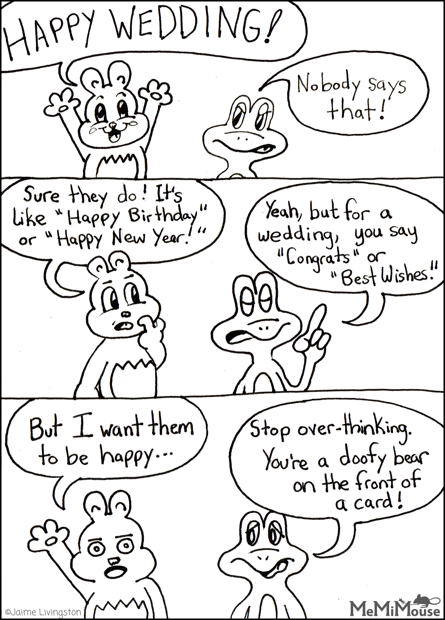 Happy Wedding! by MeMiMouse