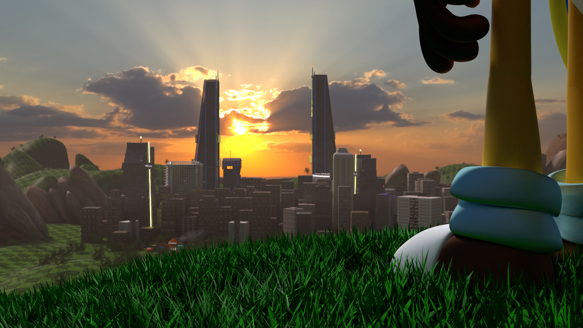 Tails renders + Animation link in description by Rotalice2