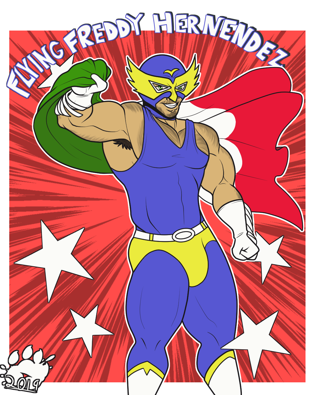 Daily Flat - Flying Freddy Hernendez by PiqueTheChimera