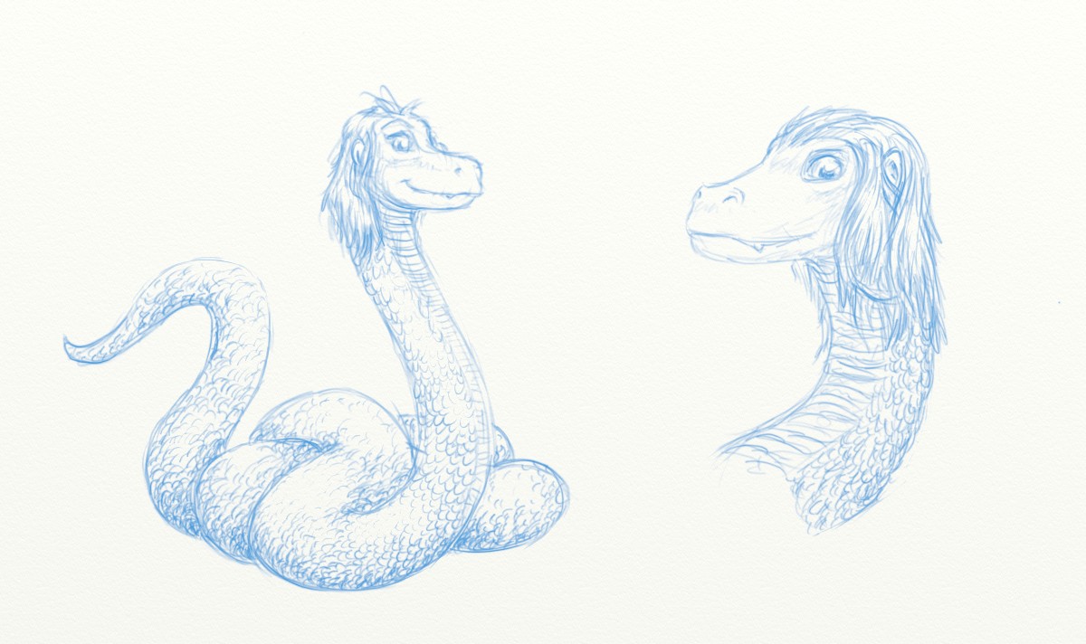 Glycon Sketchies by Bahlam