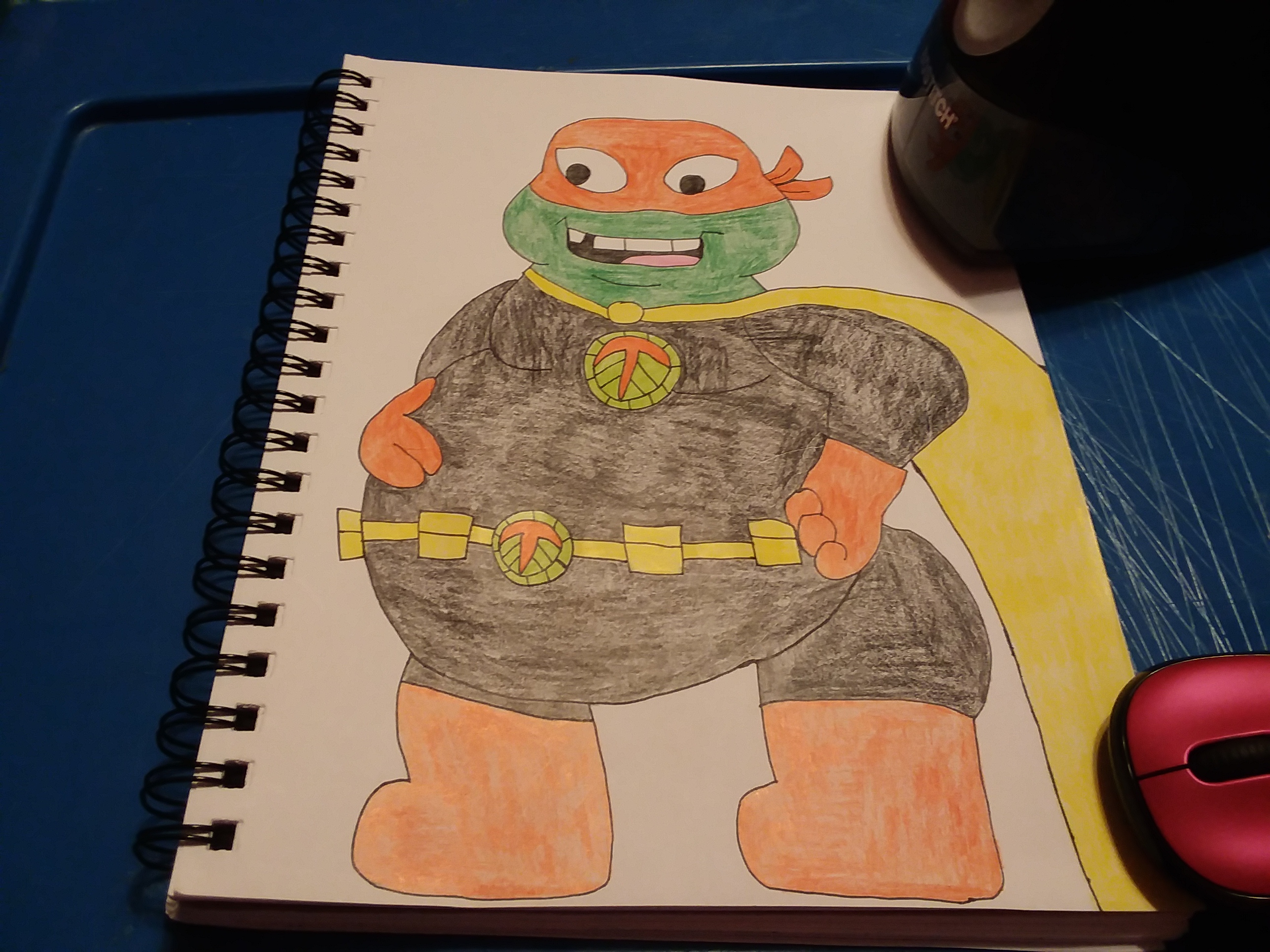 Bigger and fatter Turtle Titan by BriMG29