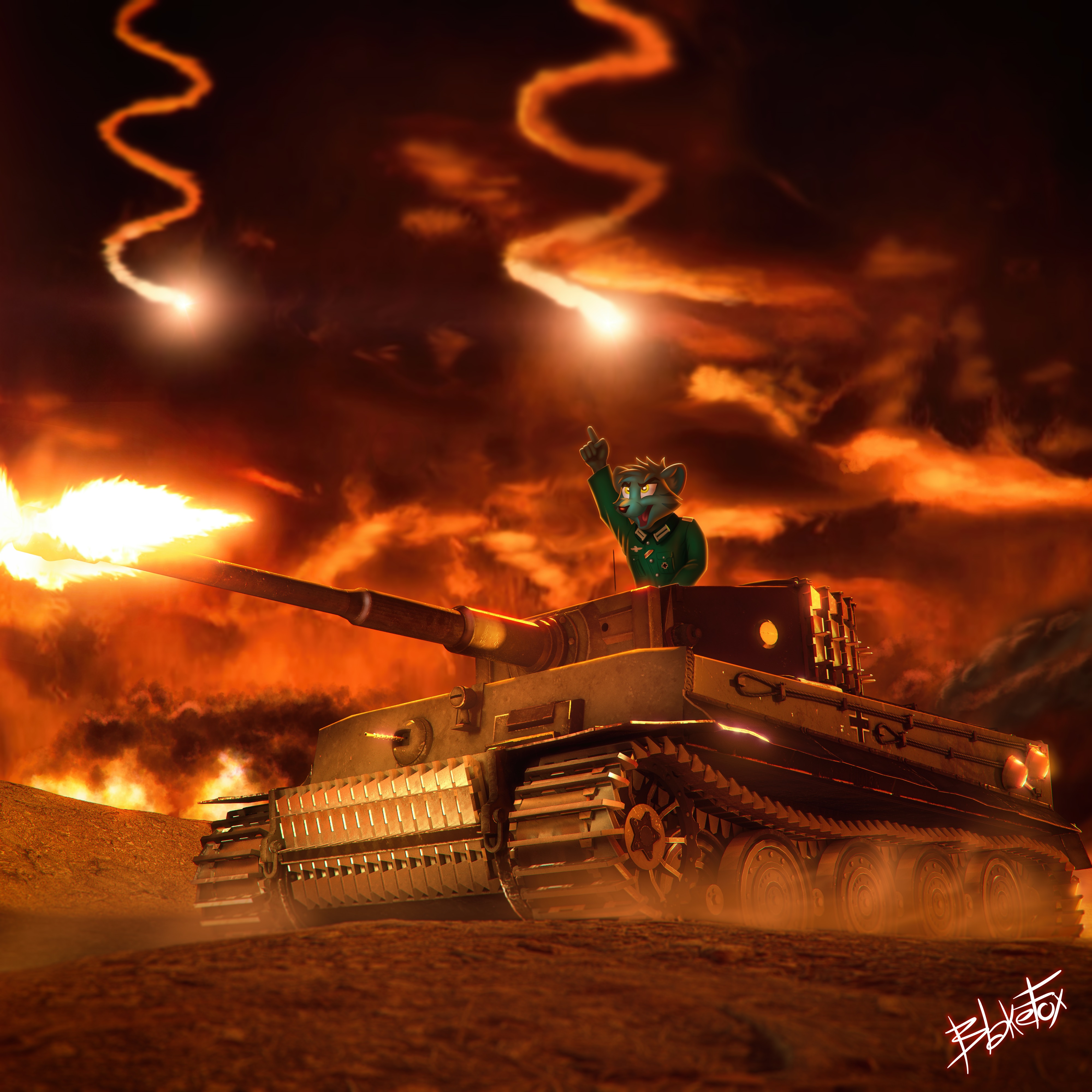 Max&Tiger by BlakeFox