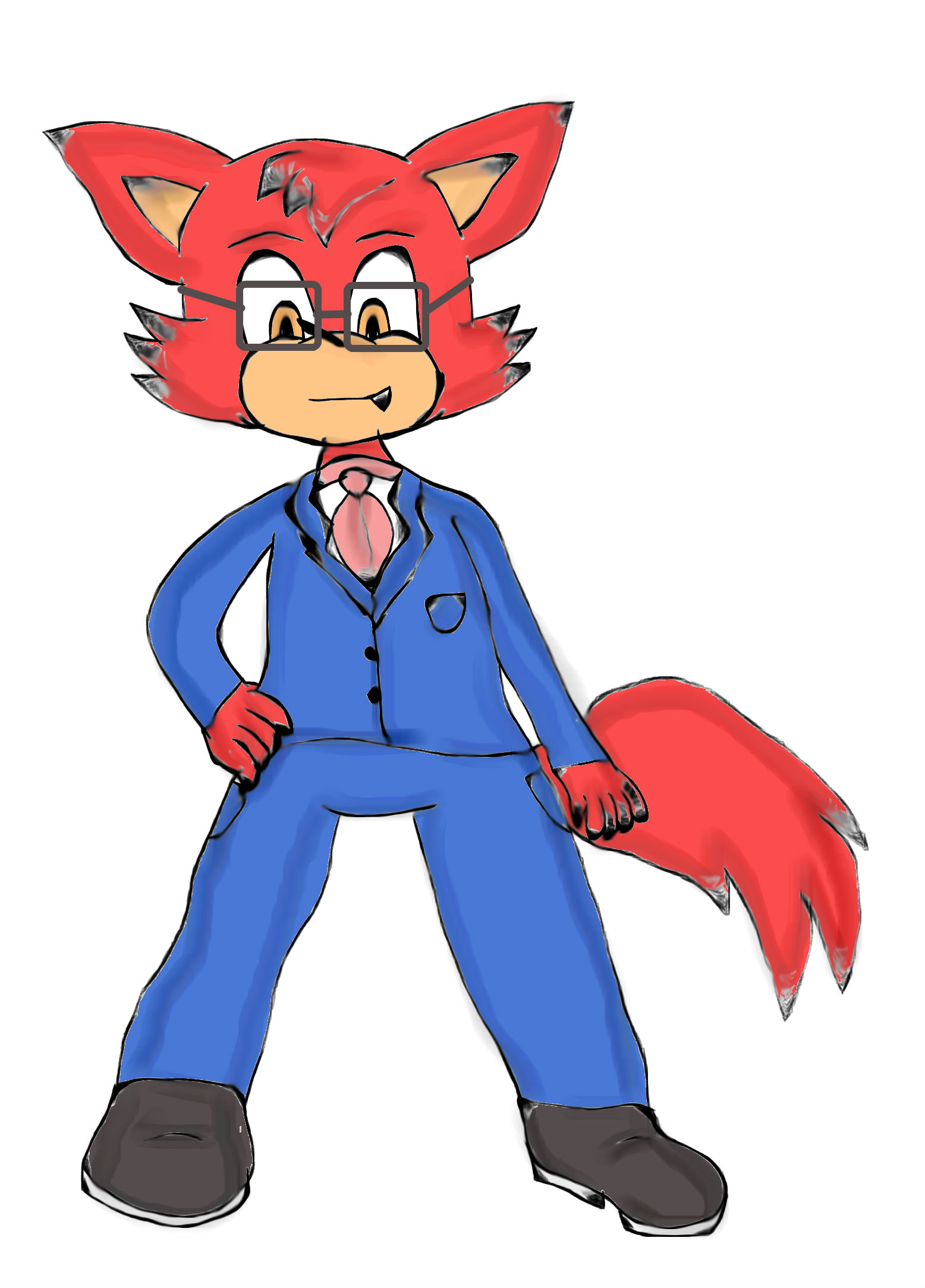 Gadget the Wolf Ace Attorney by boyninja12