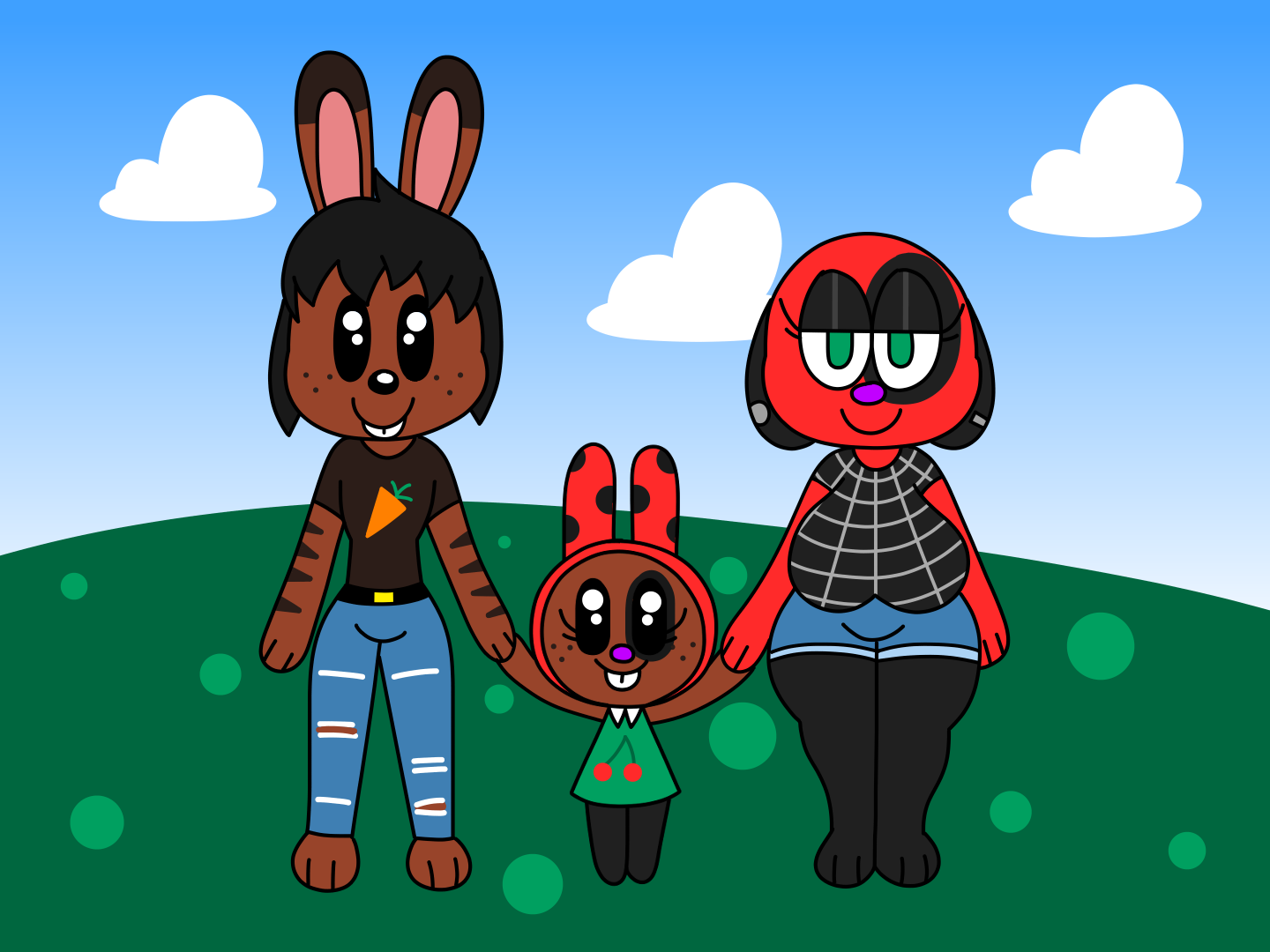 A Happy Loving Family by enophano