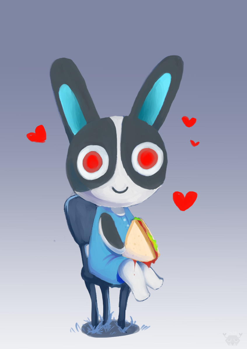 Animal Crossing - Dotty / Doro by Tischotter