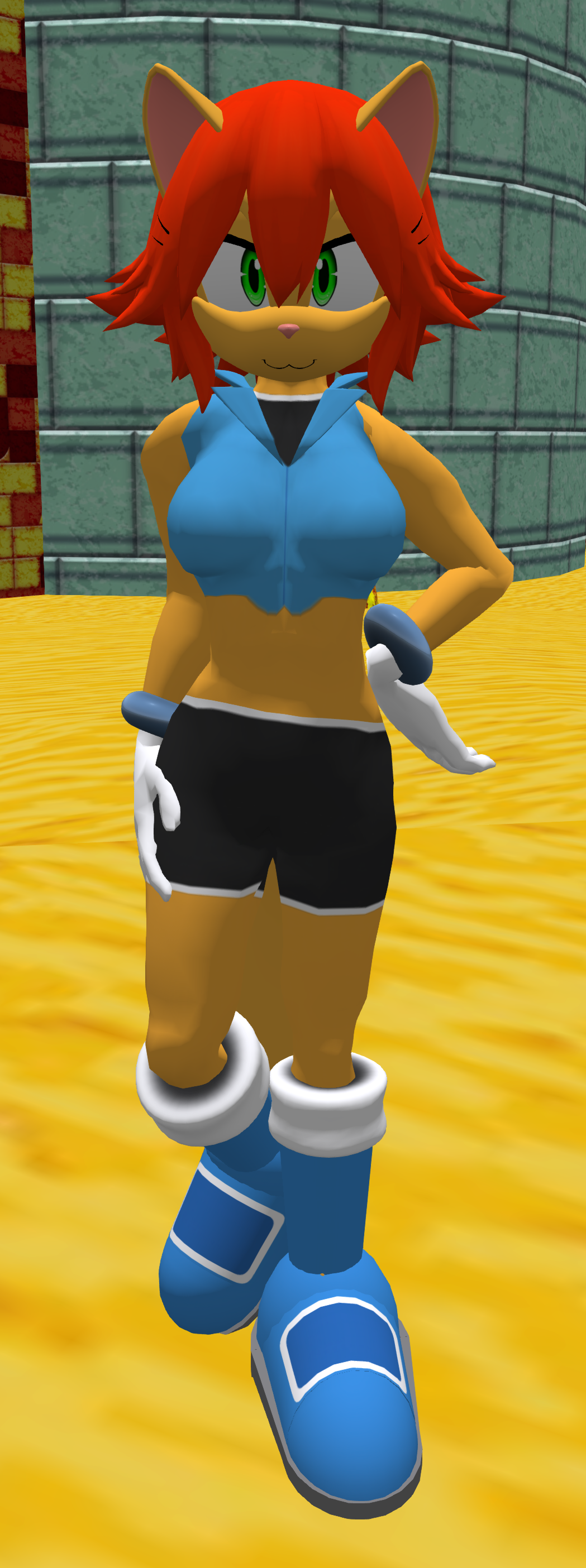 Sonic Cosplaying by ChloeCooperCat