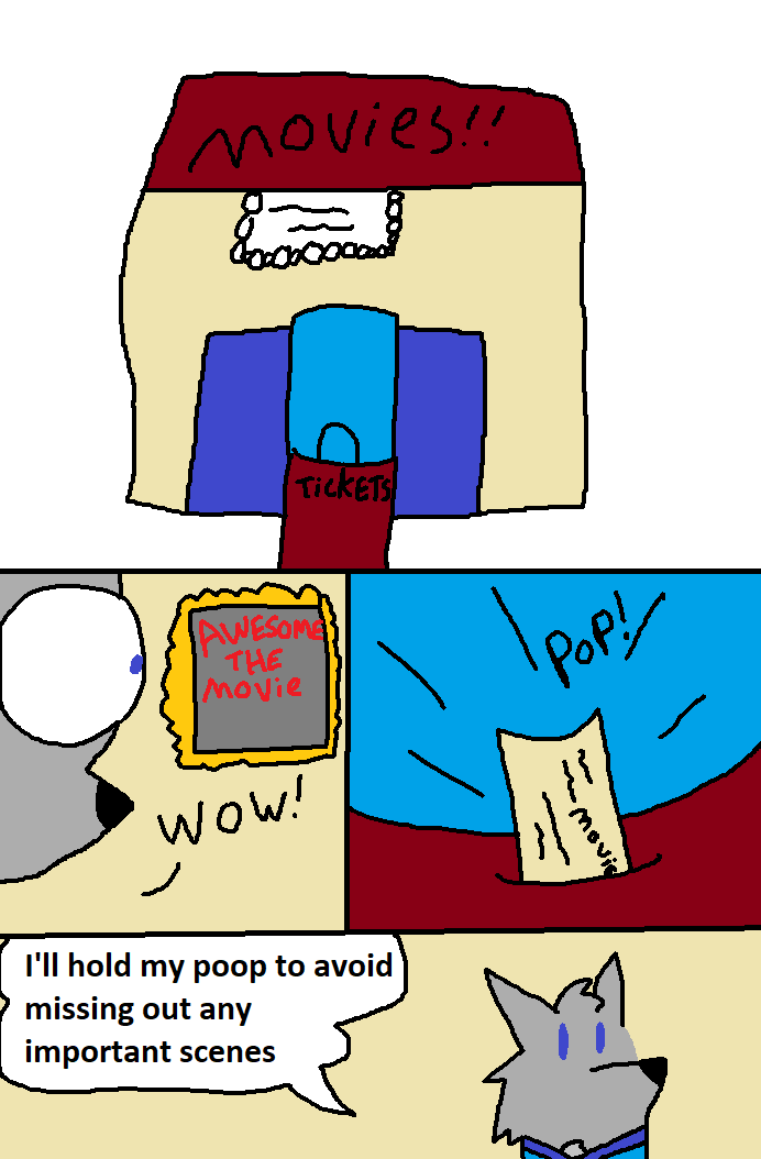 Jeff wants to poop by PizzaWolf