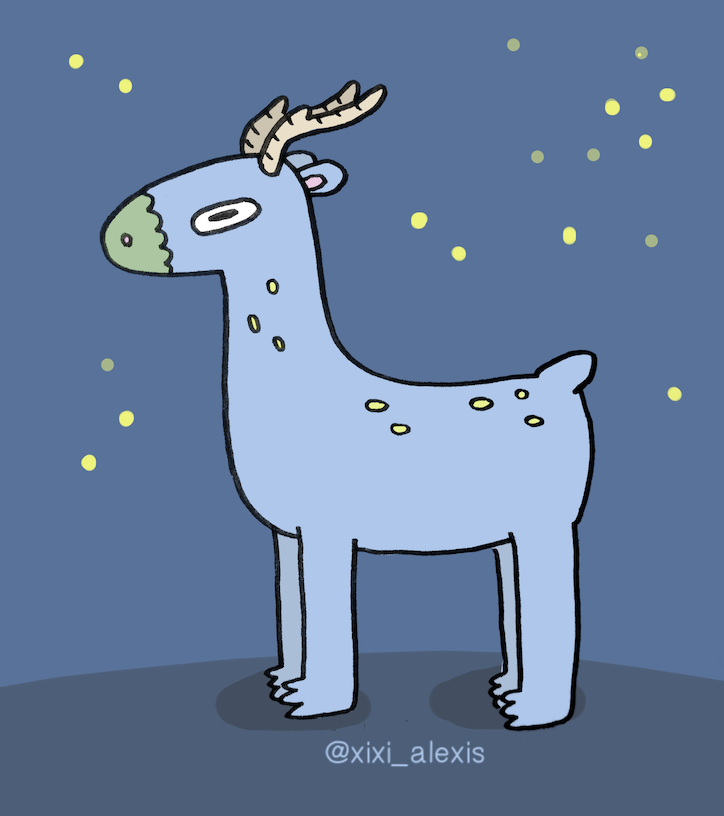 Deer by Xixixi