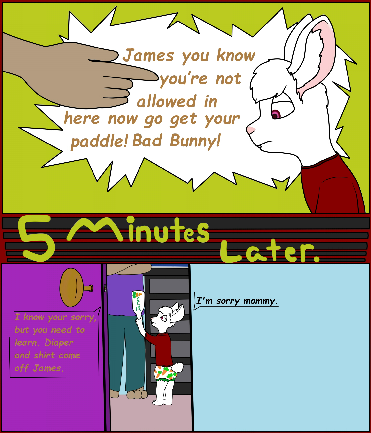 Mischeif Comic by Bunnyoffuzz