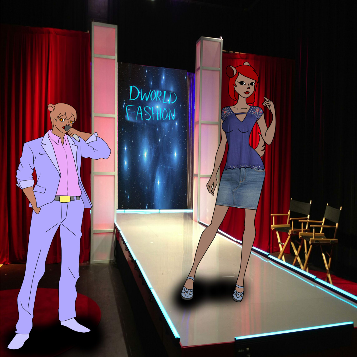 Dworld Fashion by Dragonzero