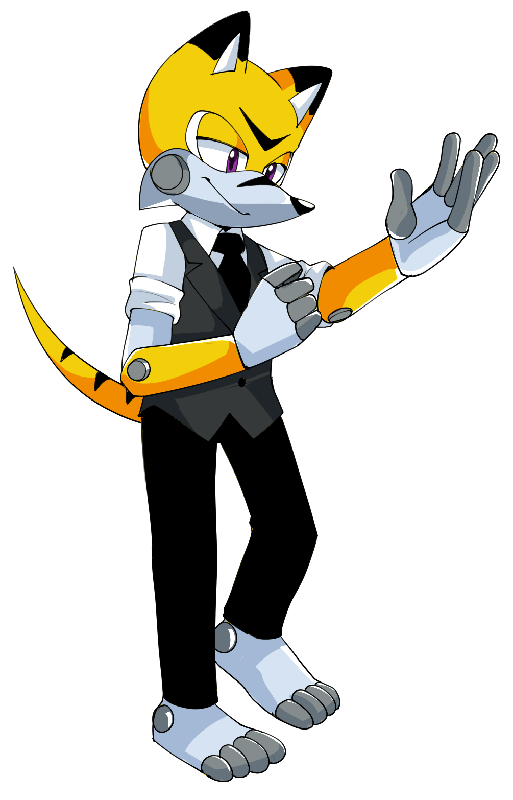 Suit Series: Maw by MidnightMuser