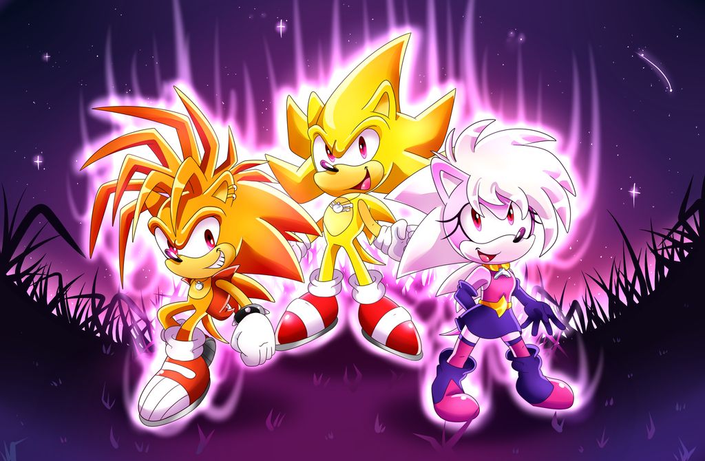 Super Sonic Manic Sonia Underground by SonicArtzX