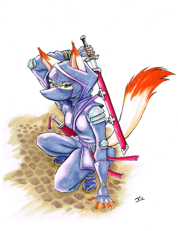 Kitsune Ninja by RisingDragon
