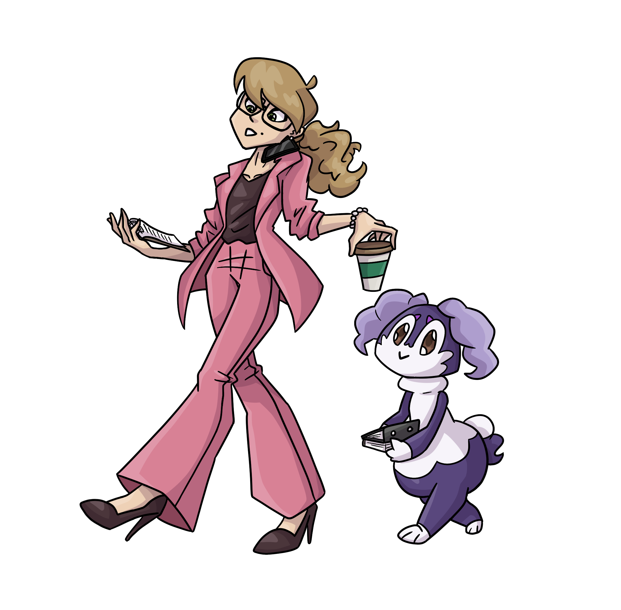 Pokemon AU Isabella Vaga by FurleyLavandria