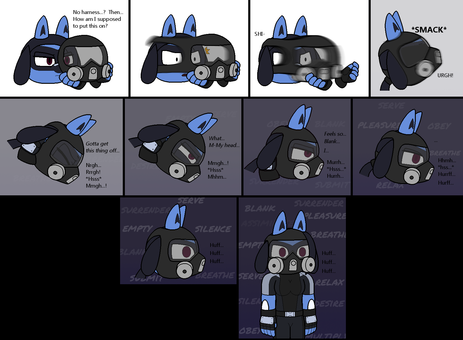 Gasmask Huggers by Homerboy4