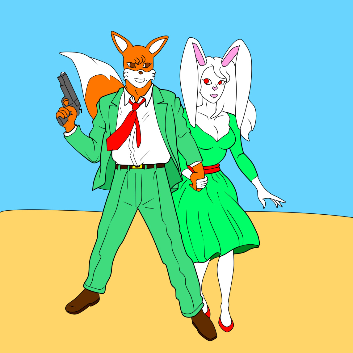 Walking alone by Dragonzero