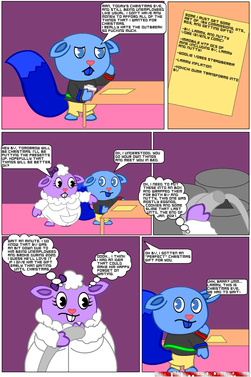 BV and Lammy Christmas Gains (Page 1) by SHSLGameDev